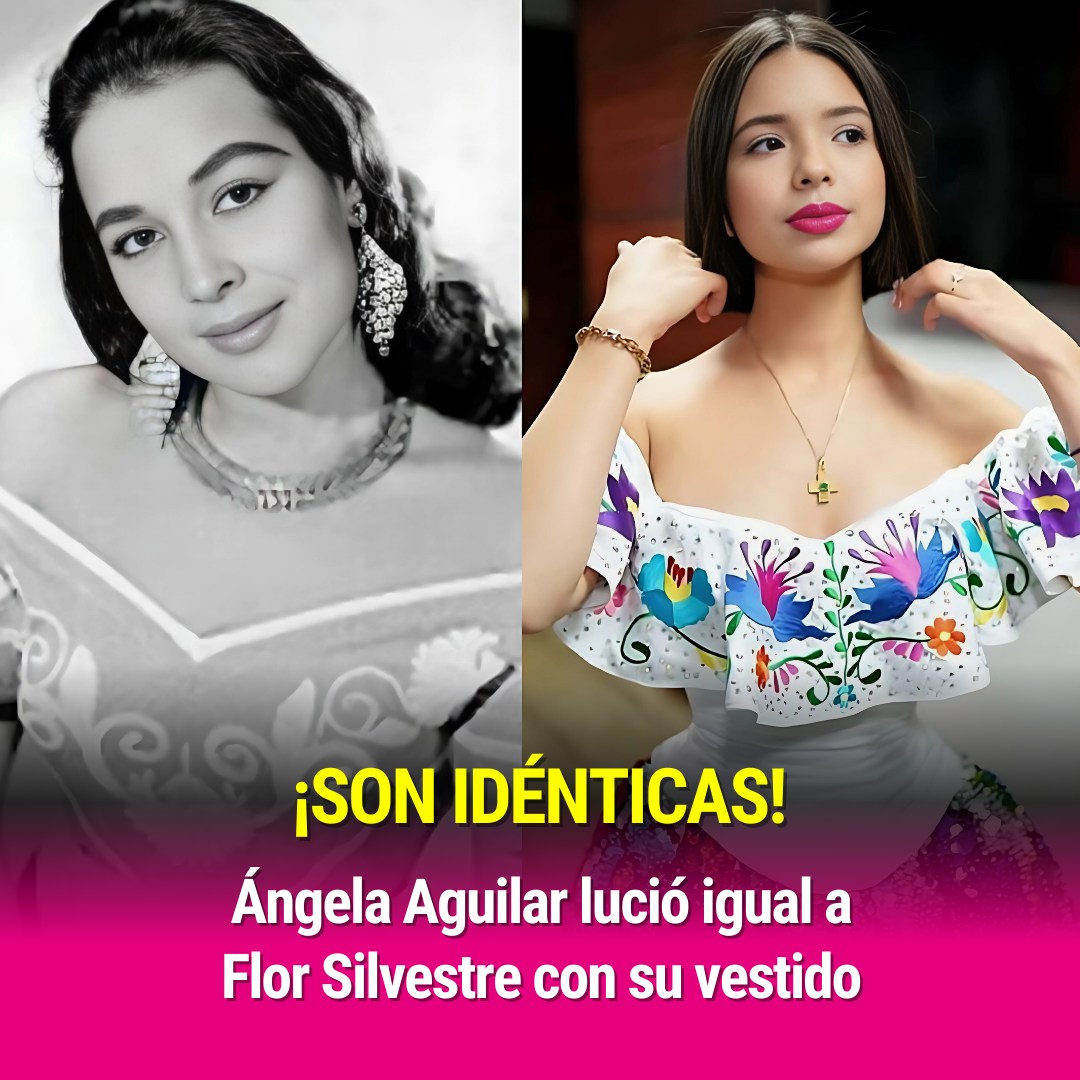 Ángela Aguilar usó un vestido que era de su abuelita Flor Silvestre y ...